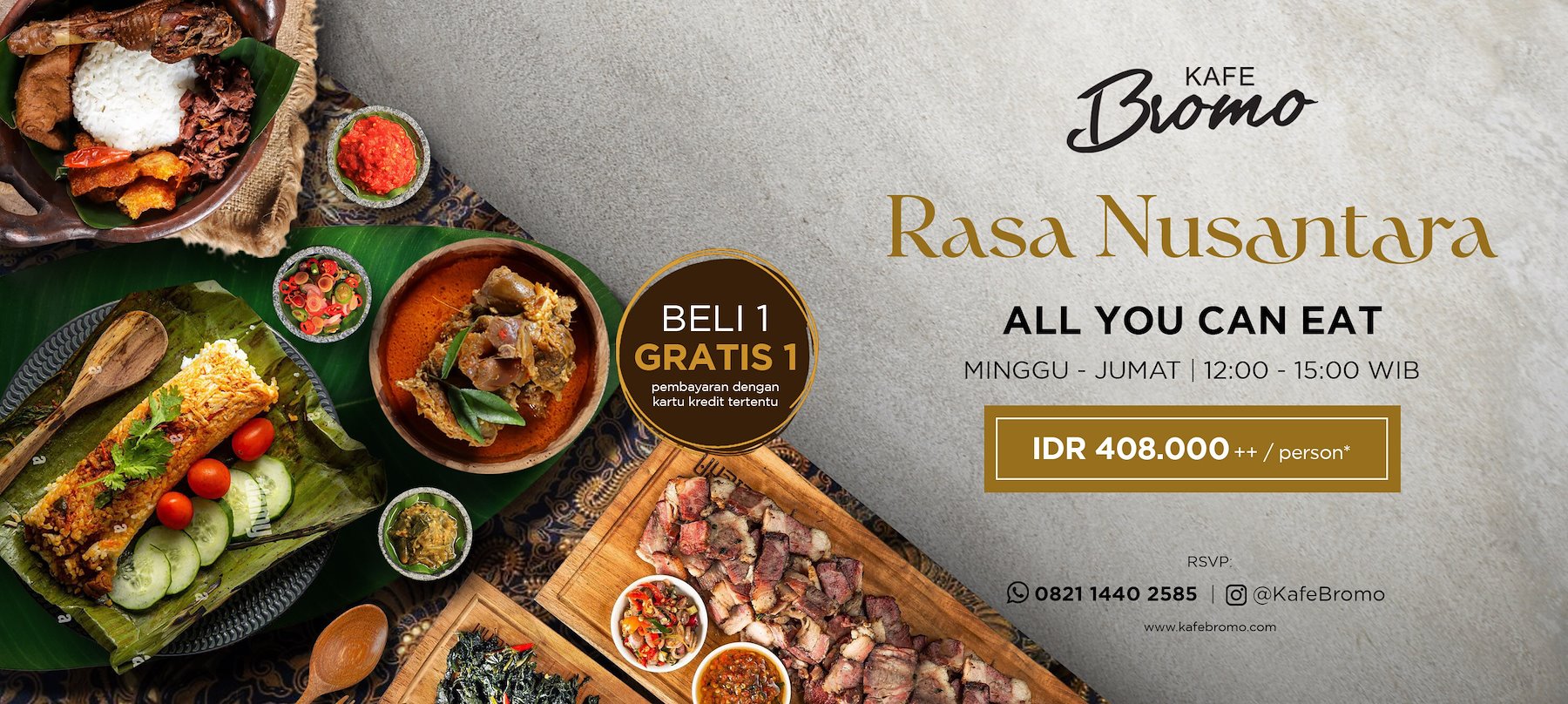 Restoran di Surabaya | Kafe Bromo by Sheraton Surabaya